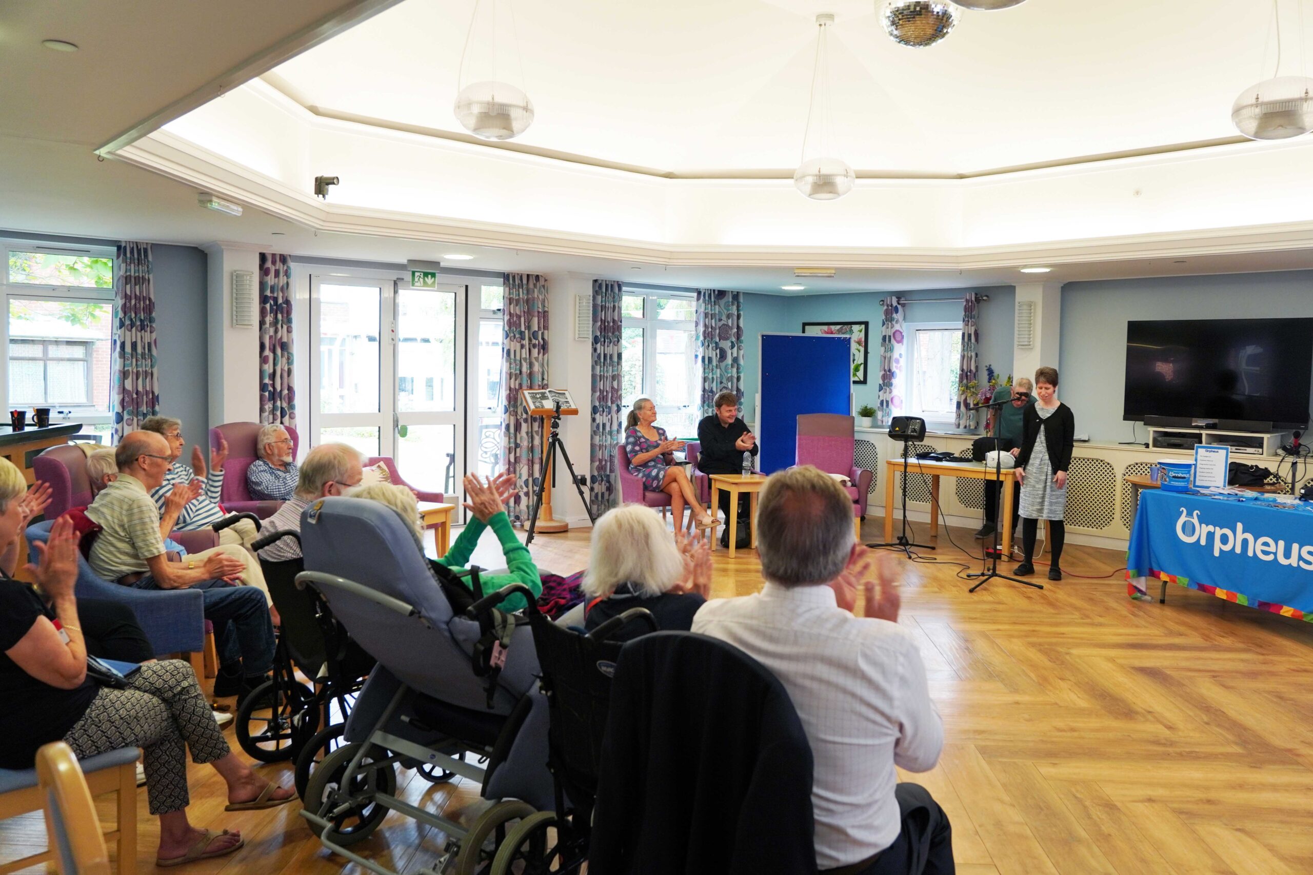 Youth Disability College Performs to Residents