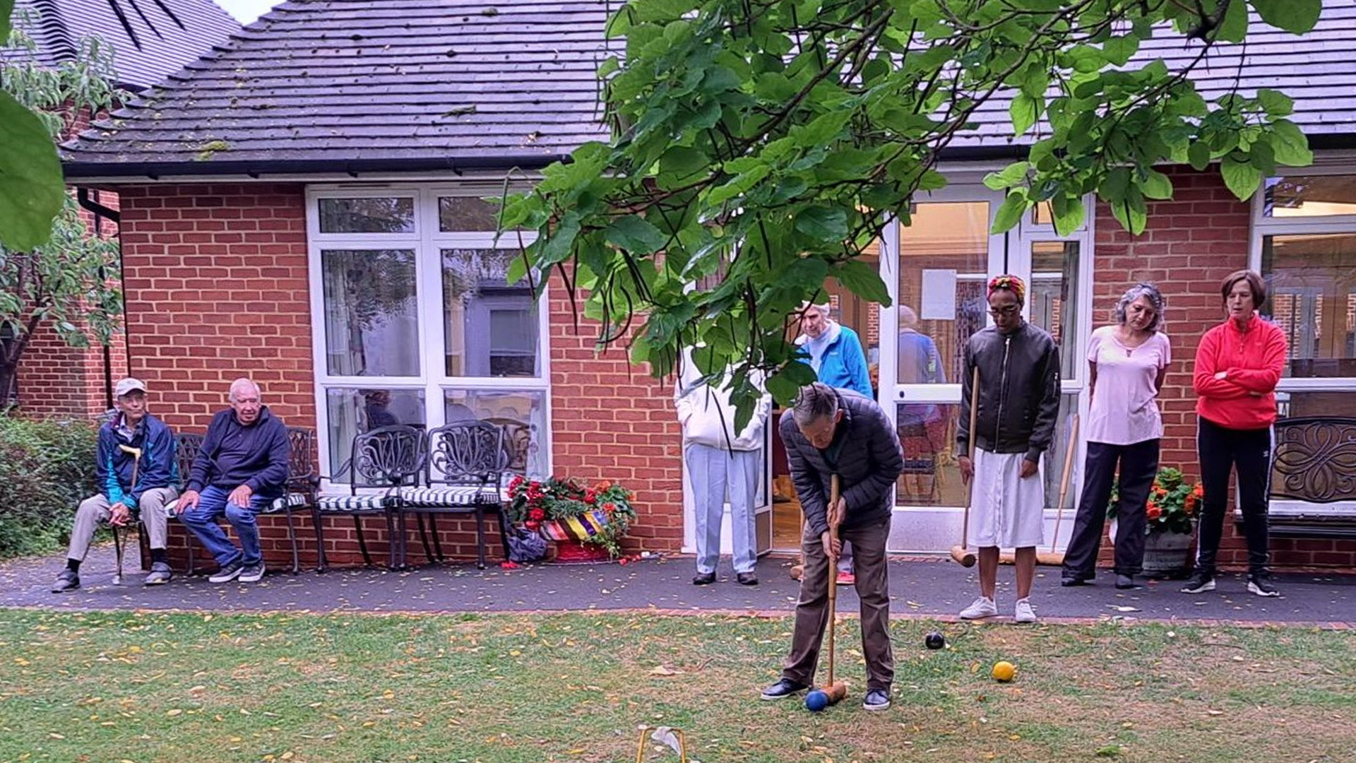 Croquet Match - Whitgift Care vs Age UK B team - Whitgift Care